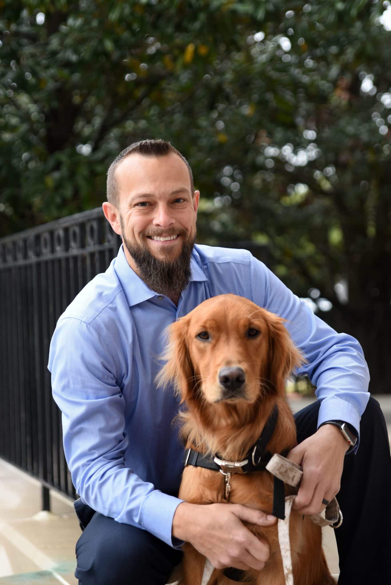 Joe Hren, USMC Veteran & PERRY – paws4people / ADDIE's Way – Assistance ...